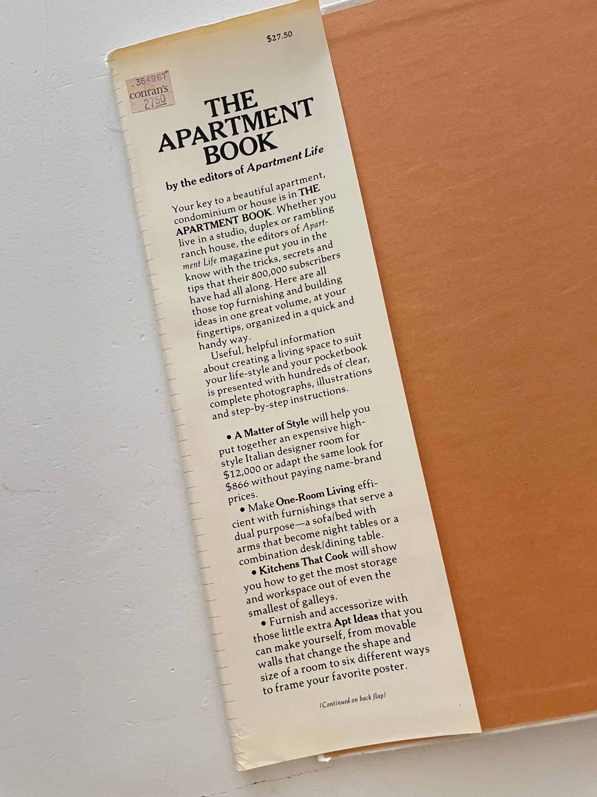 The Apartment Book | 1979 – DEAR GOLDEN