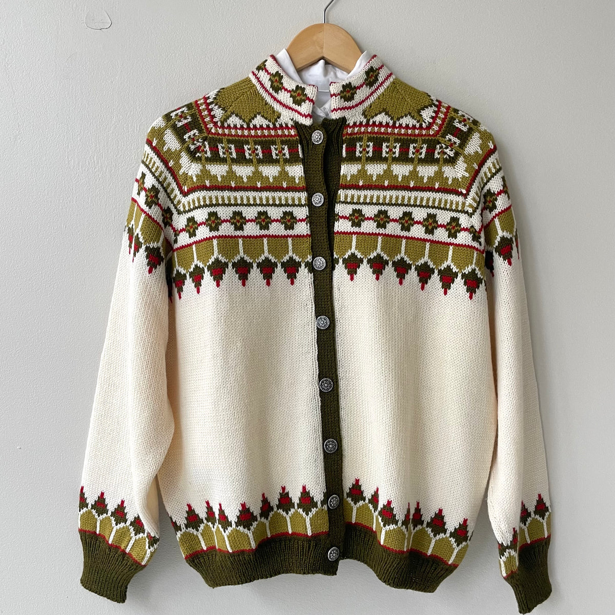 Seaffy Wool Cardigan | 1970s – DEAR GOLDEN