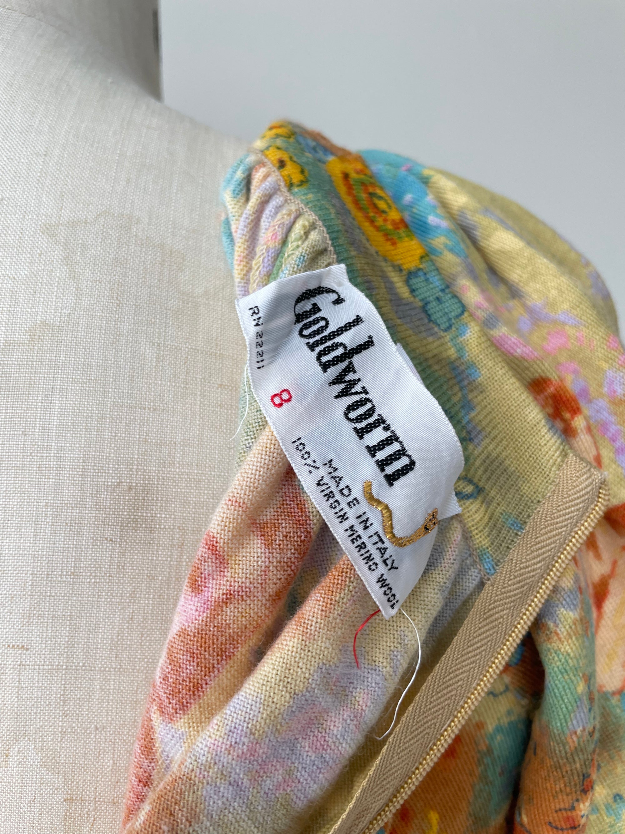 Goldworm Wool Knit Dress | 1970s – DEAR GOLDEN