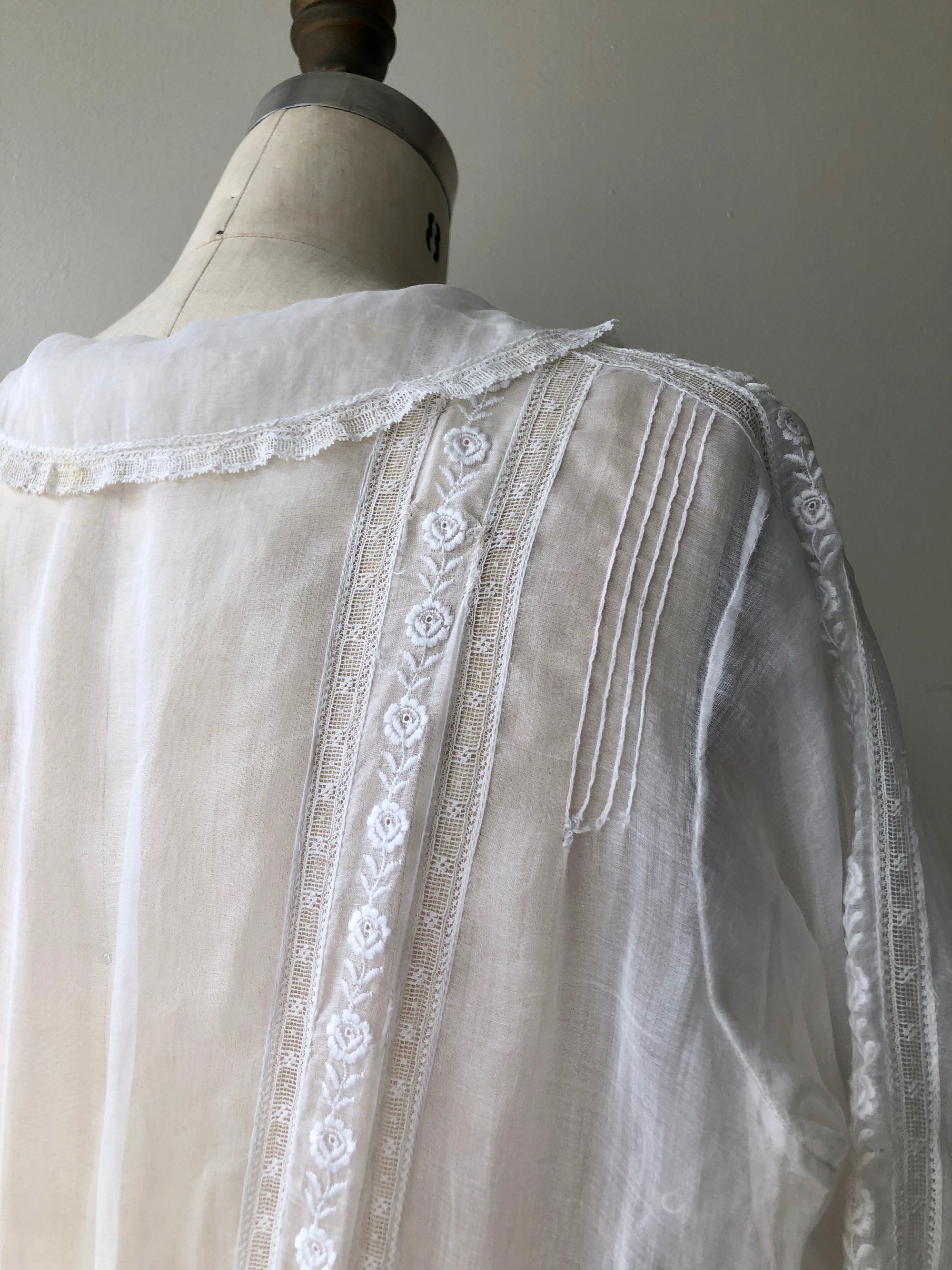 Antique Edwardian Cotton Voile Dress – DEAR GOLDEN
