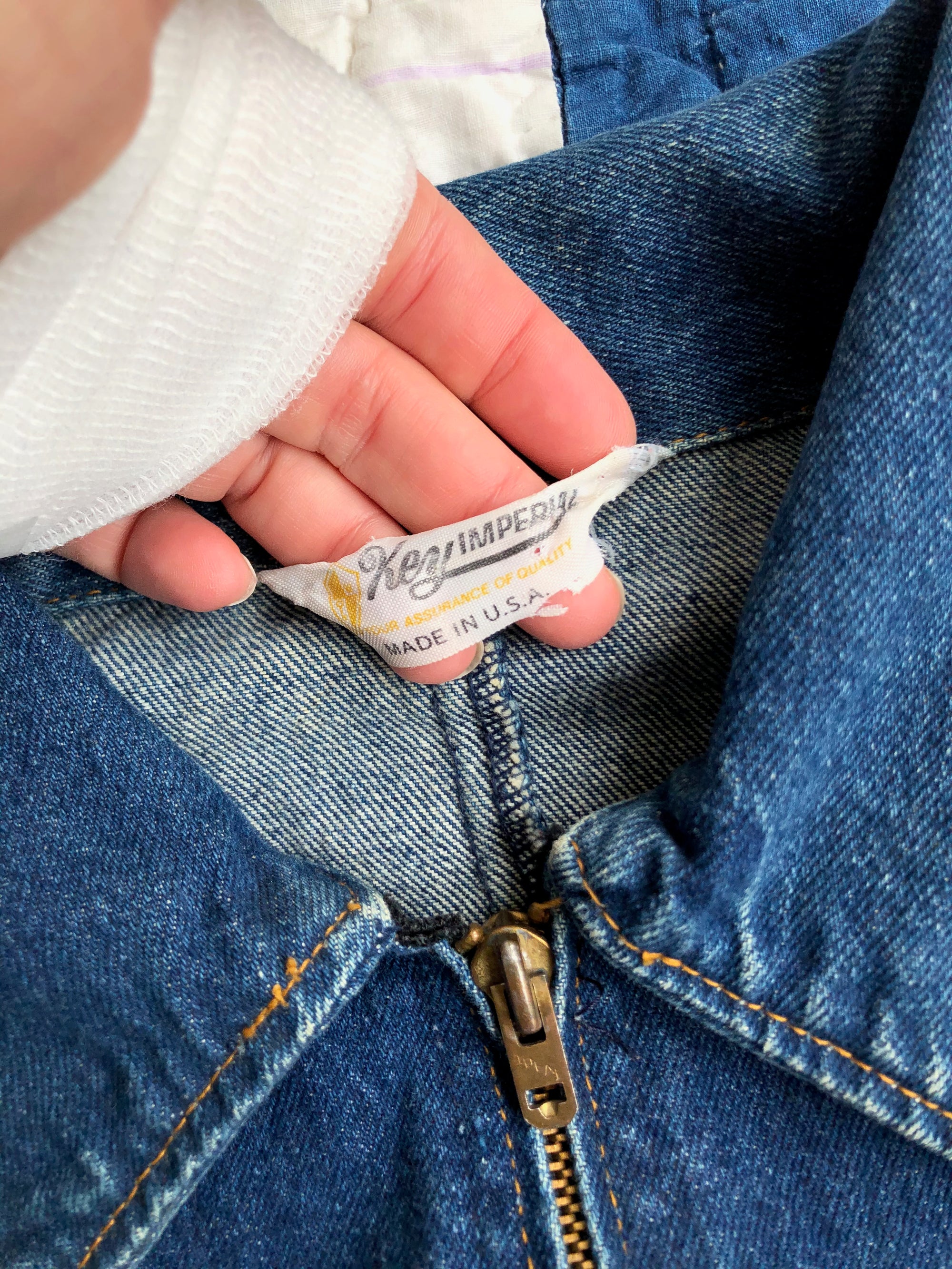 Key Imperial Denim Jacket – DEAR GOLDEN