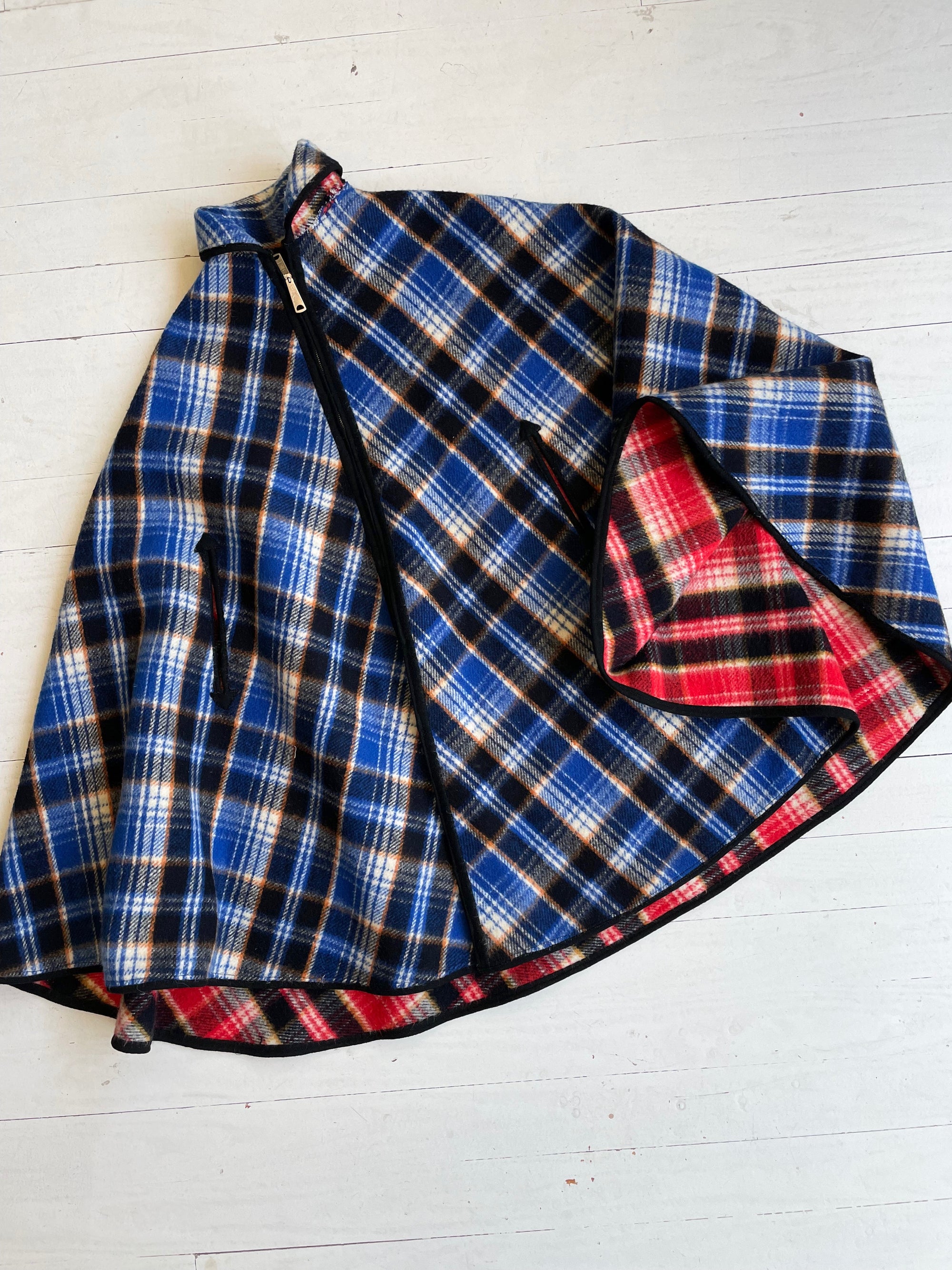 1950s Reversible Wool Cape – DEAR GOLDEN