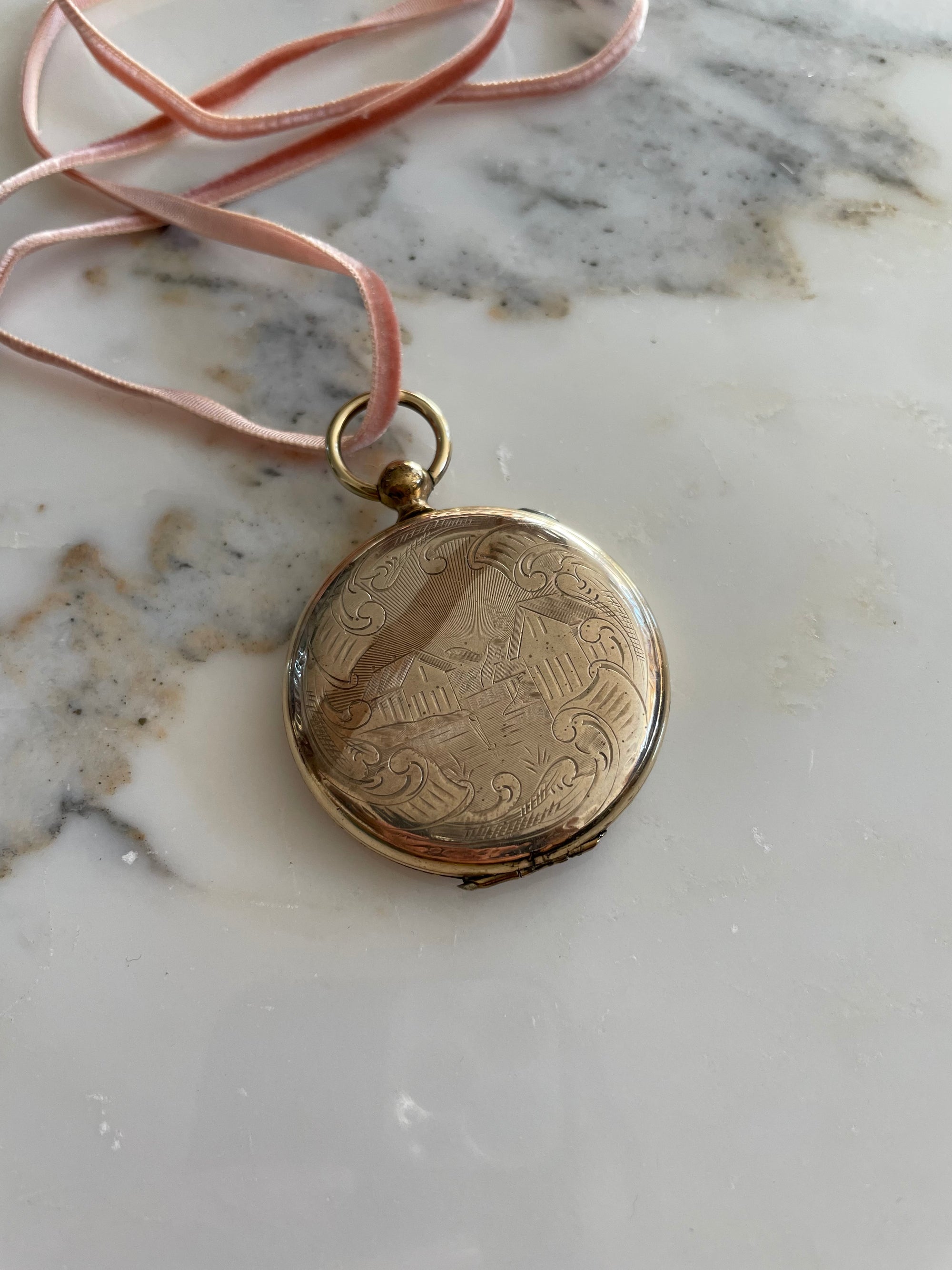Victorian Double Portrait Locket – DEAR GOLDEN