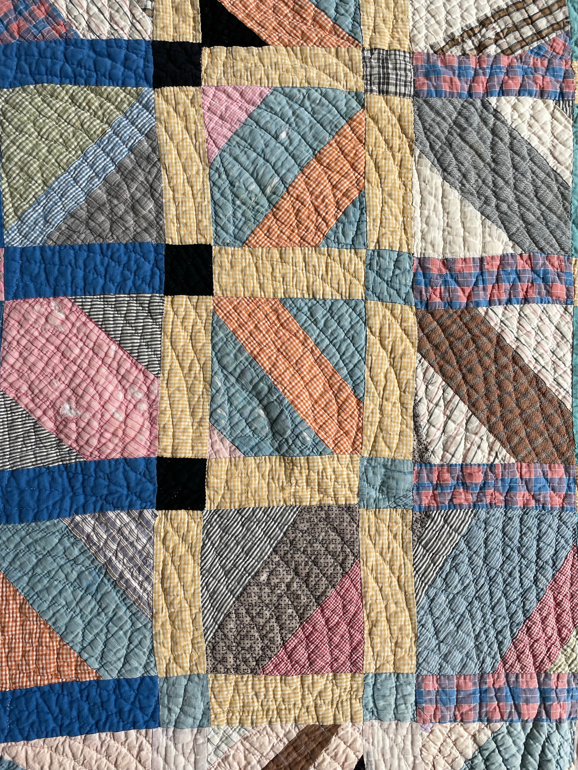 Roman Stripes Vintage Quilt – DEAR GOLDEN